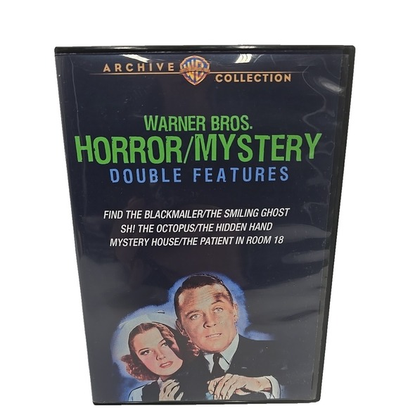 Media | Warner Bros Horror Mystery Double Features 3 Disc 6 Movie ...